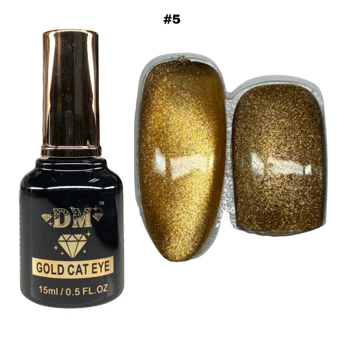 DM Gel Polish - Cat Eye Gold - #05 – Global Beauty Supply